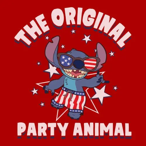LILO & STITCH The Original Party Animal Graphic T-shirt