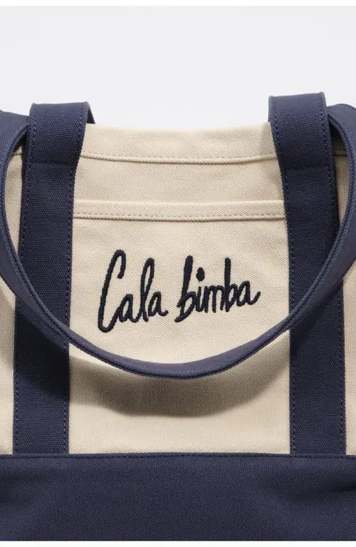 Bimba Y Lola Cotton Maxi Beach Bag