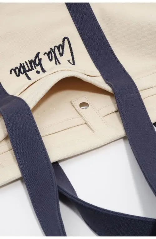 Bimba Y Lola Cotton Maxi Beach Bag