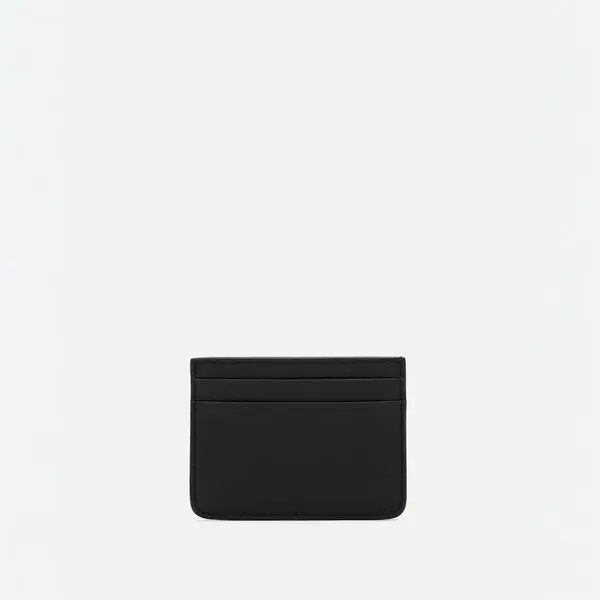 AMI Paris Cowhide Leather Card Holder With De Coeur