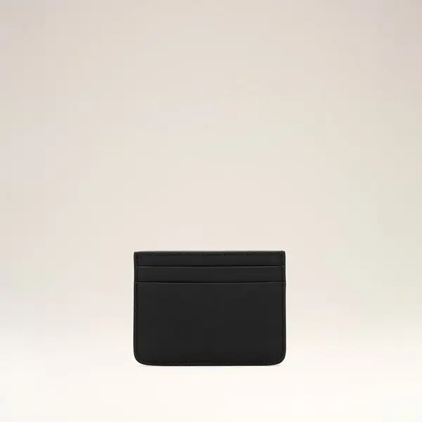 AMI Paris Cowhide Leather Card Holder With De Coeur