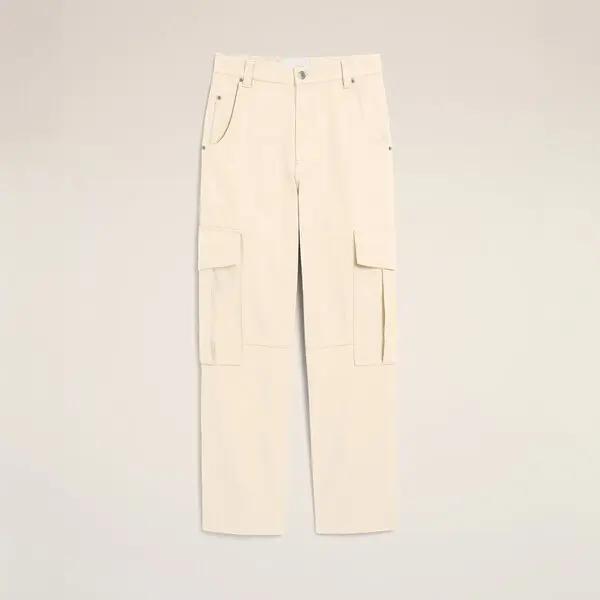 AMI Paris Baggy-fit Cargo Cotton Trousers