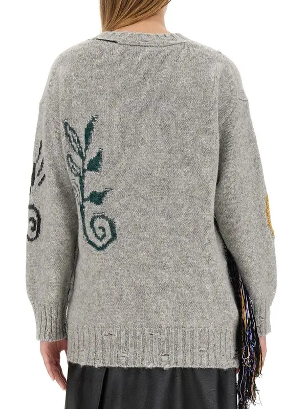 Stella McCartney Artwork Knit Shirt - Multicolor