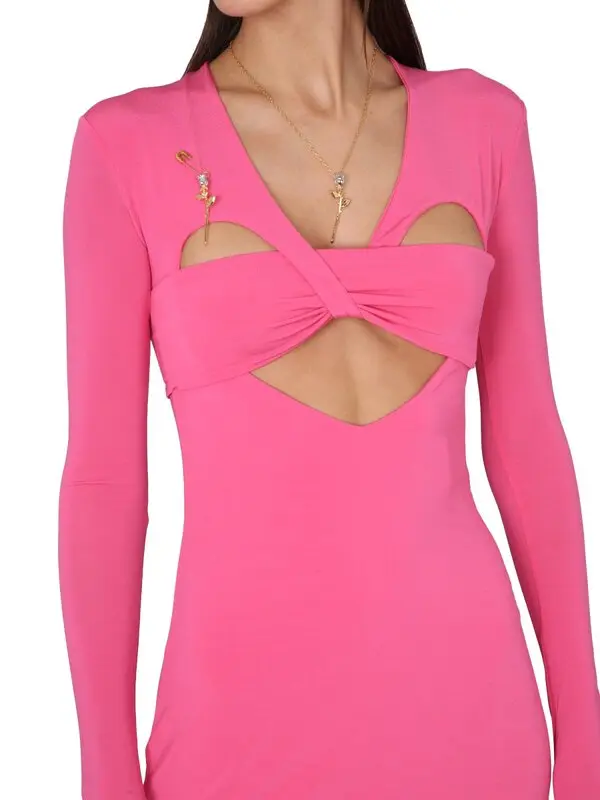 AMBUSH Mini Dress With Cut-out Detail