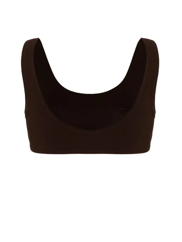 JIL SANDER Logo Bikini Top