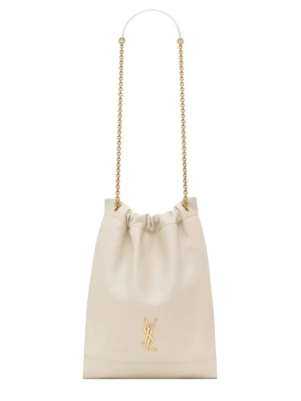 Saint Laurent Jamie Ponchon Bag - Cream