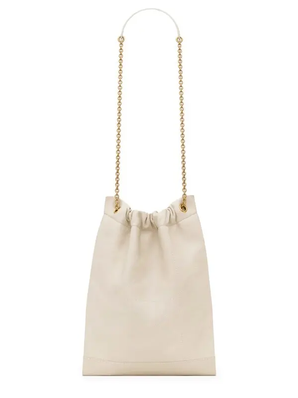 Saint Laurent Jamie Pouch Bag - Cream