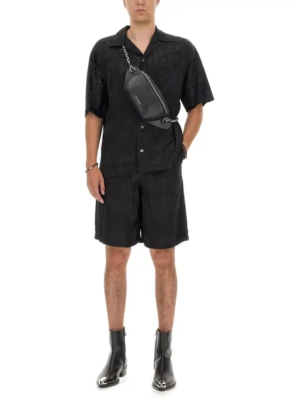 Alexander McQueen Viscose Bermuda Shorts