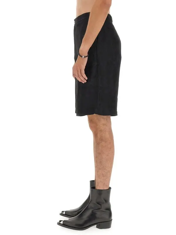 Alexander McQueen Viscose Bermuda Shorts