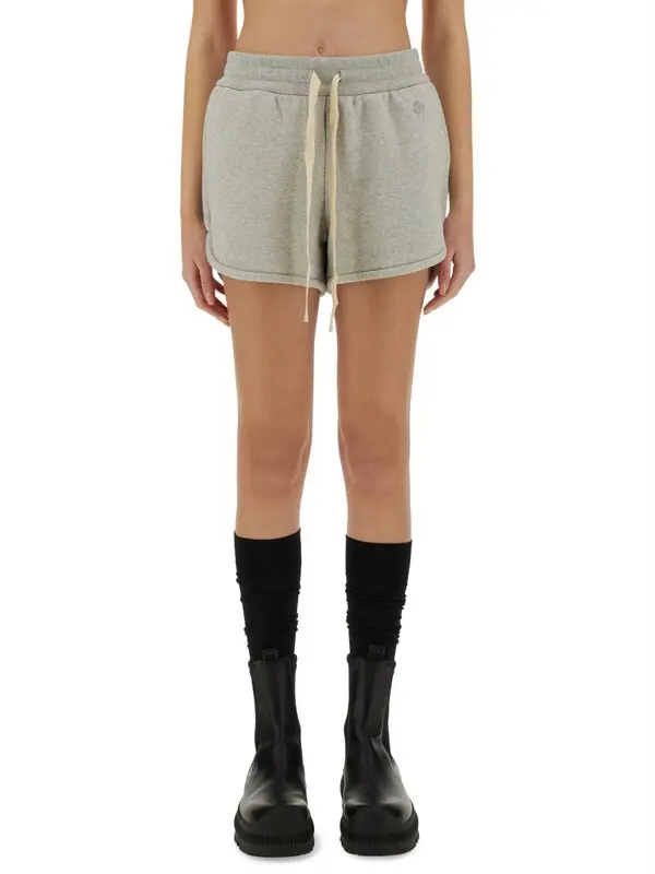 JIL SANDER Cotton Terry Shorts - Gray
