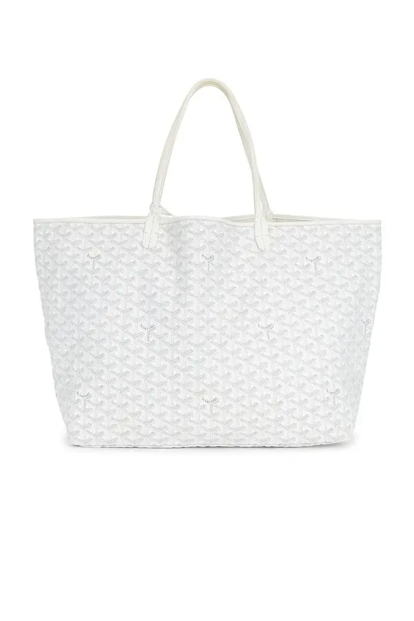 Goyard Saint Louis Gm Tote Bag - White
