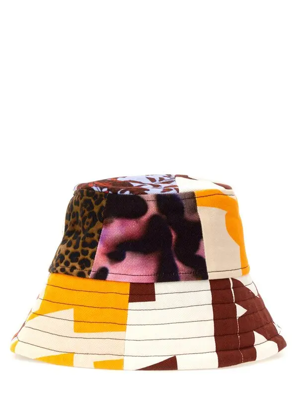 Dries Van Noten Patchwork Bucket Hat - Multicolor