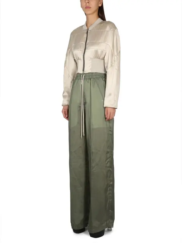Rick Owens Girdered Flight Jacket - Gray