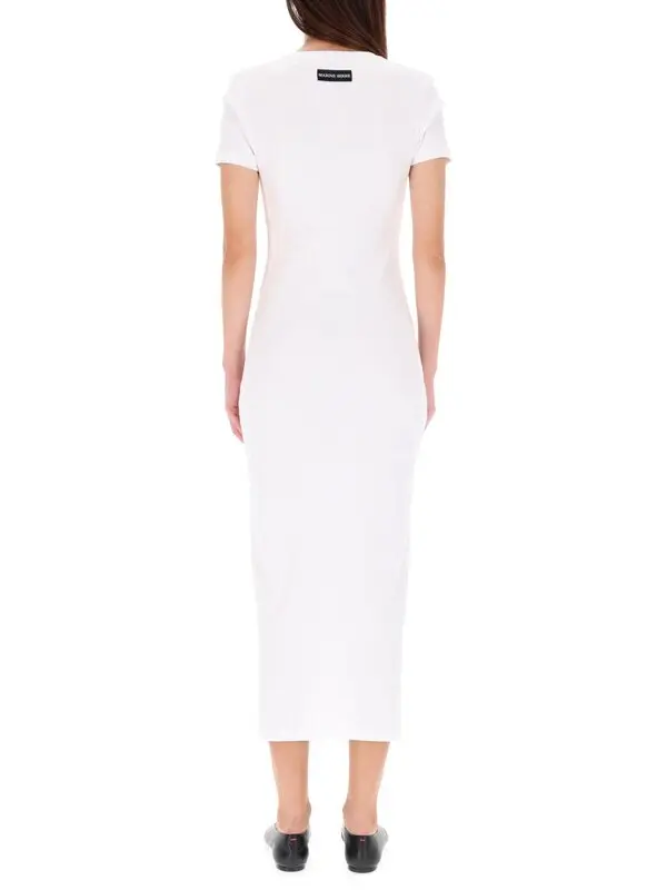 MARINE SERRE Midi Dress Moon
