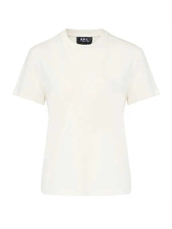 A.p.c. T-shirt Lenny - Cream