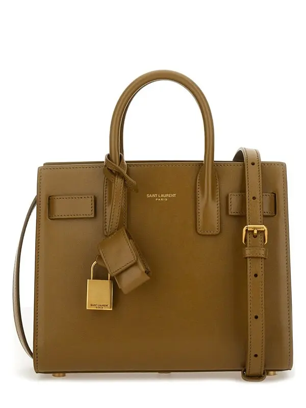 Saint Laurent Sac De Jour Bag - Green