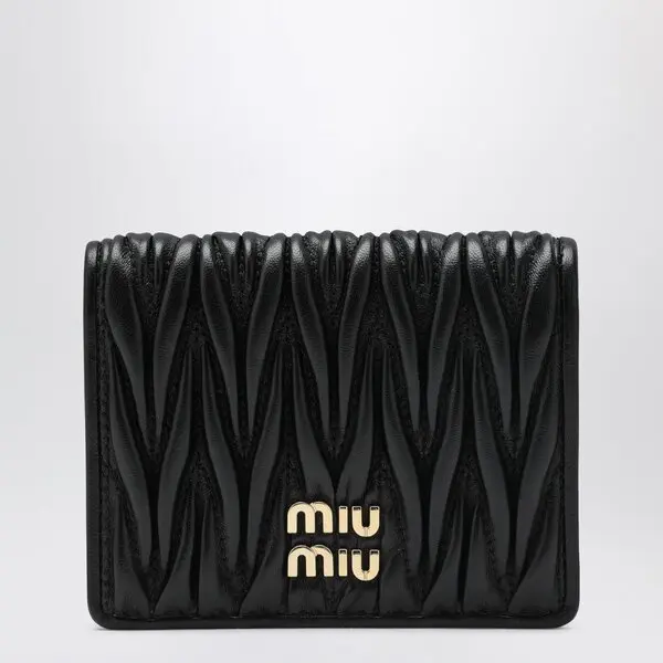 Miu Miu Wallet In Matelasse Nappa Leather