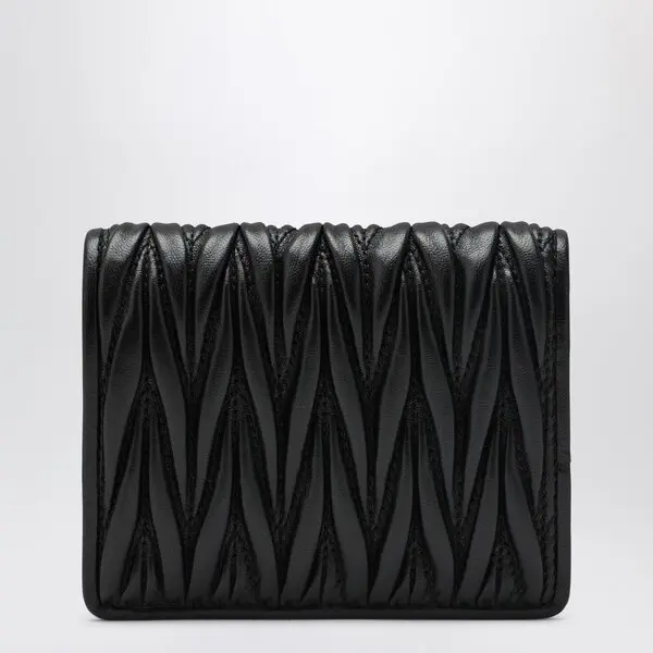 Miu Miu Wallet In Matelasse Nappa Leather