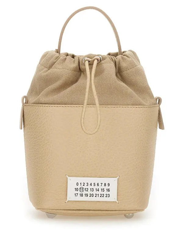 MAISON MARGIELA 5ac Bucket Bag - Cream
