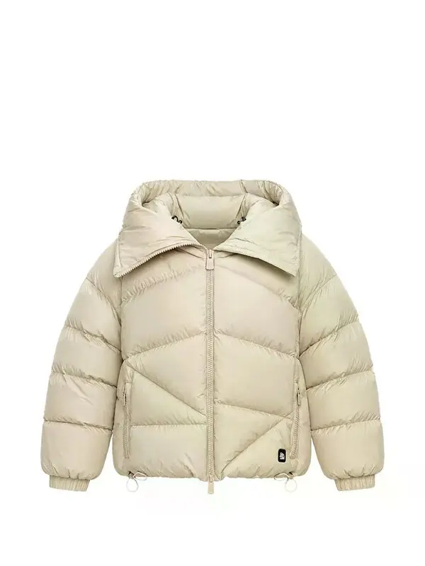 Bacon Double B Hooded Down Jacket - Neutrals