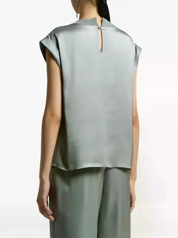Peserico Satin Finish Blouse
