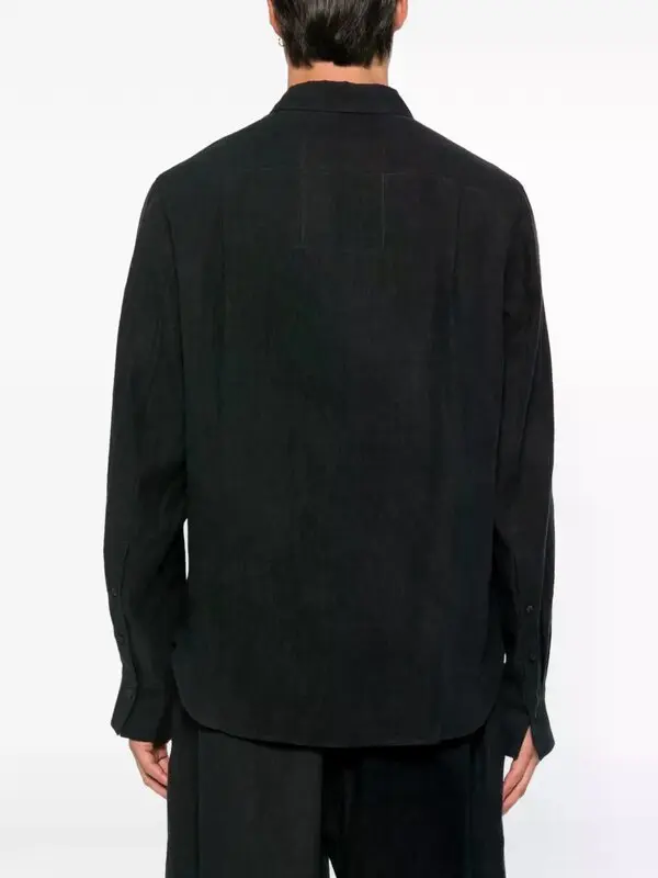ZIGGY CHEN Layered-detail Long-sleeve Shirt