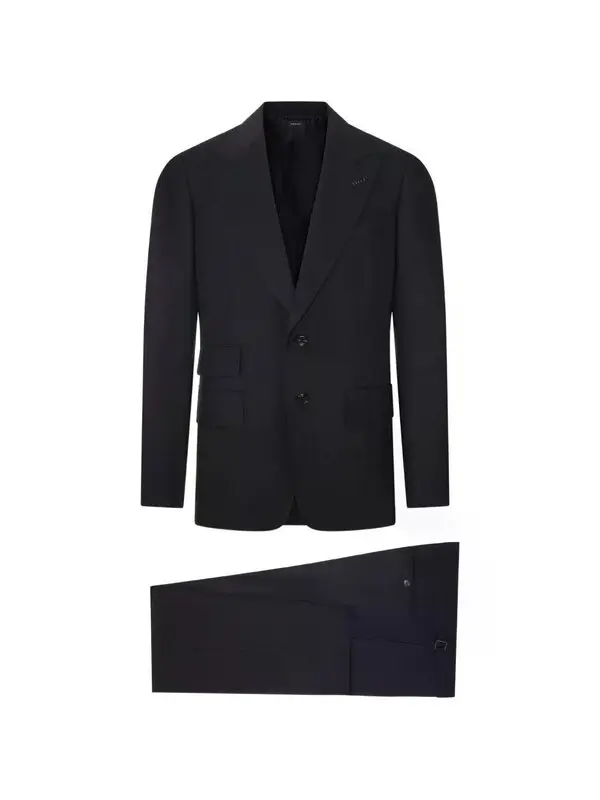 TOM FORD Shelton Twill Suit - Black