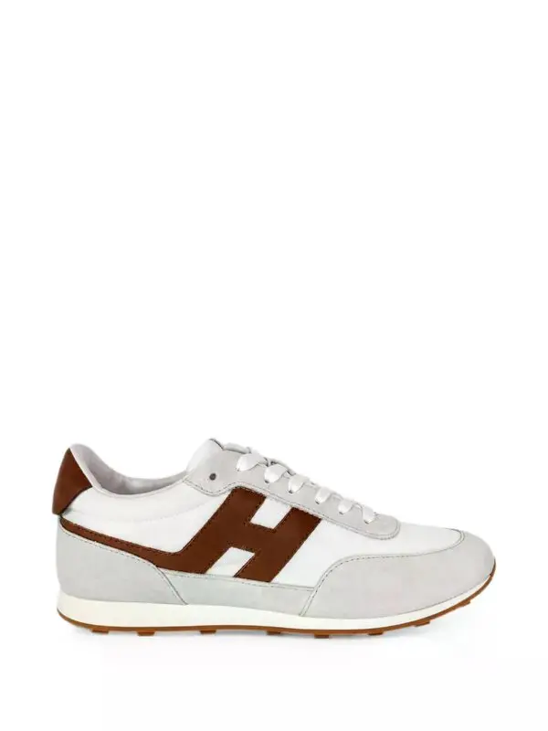 Hogan Logo Patch Panelled Athletic Sneakers