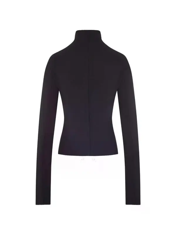Rick Owens Asymmetric Zip-fastening Jacket - Black