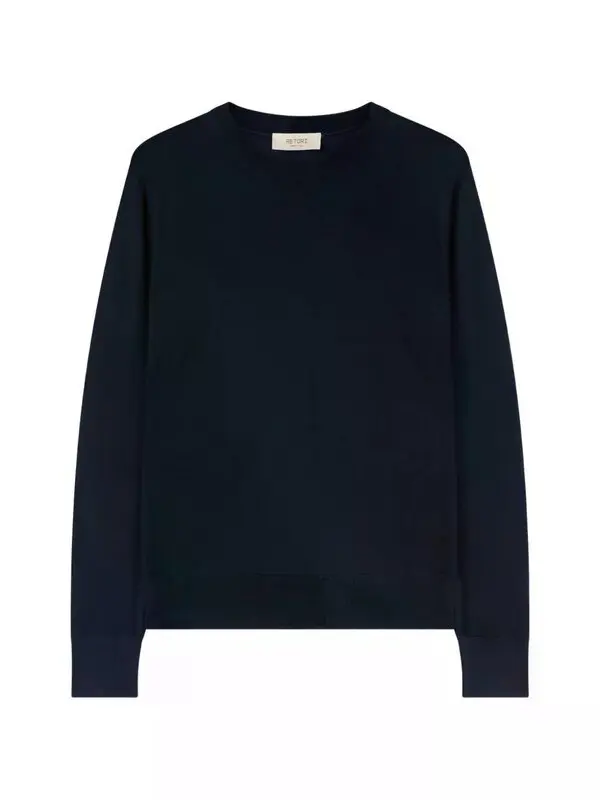 RETORI Retro Fine-knit Sweatshirt