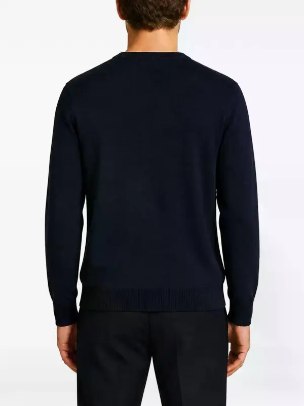 RETORI Retro Fine-knit Sweatshirt