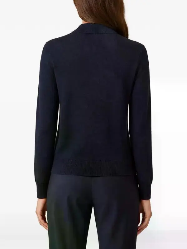 RETORI Knitted Long-sleeve Polo Shirt