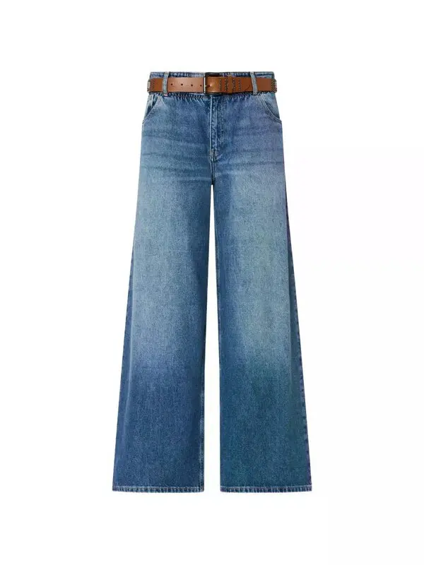 Liu Jo High Waist Flare Jeans With Belt