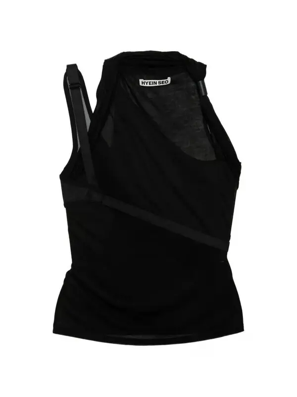 HYEIN SEO Asymmetrical Neck Sleeveless Top
