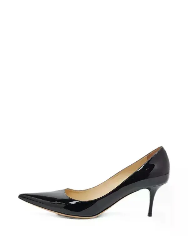 JIMMY CHOO Patent Leather Stiletto Pumps