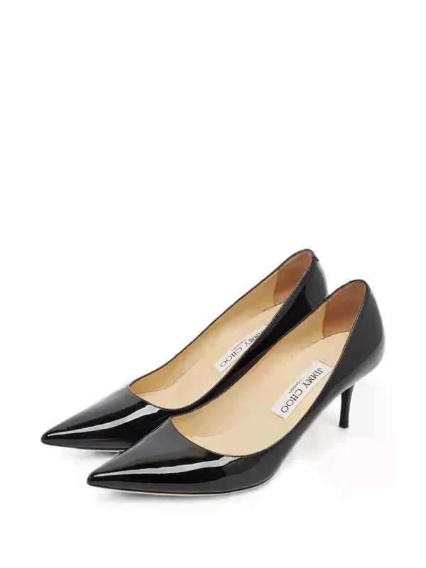 JIMMY CHOO Patent Leather Stiletto Pumps