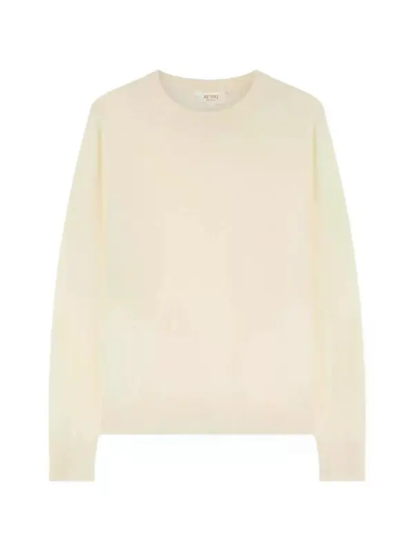 RETORI Retro Crewneck Long-sleeve Sweater
