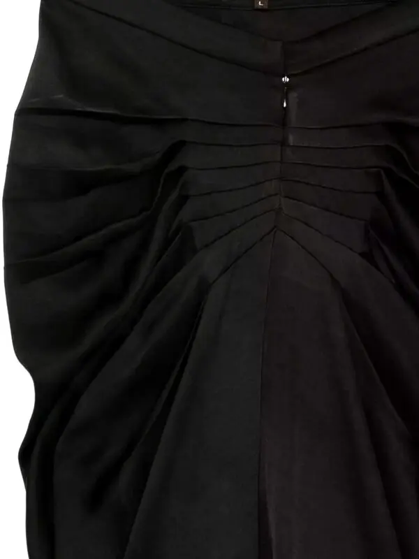 Biyan Ruched Draped Skirt