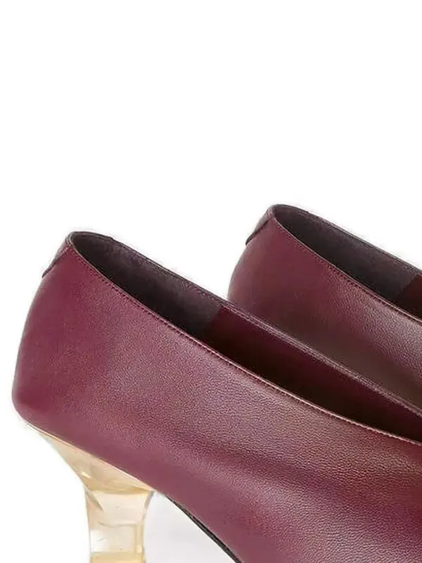 RETORI Ballet Plex Leather Heeled Pumps