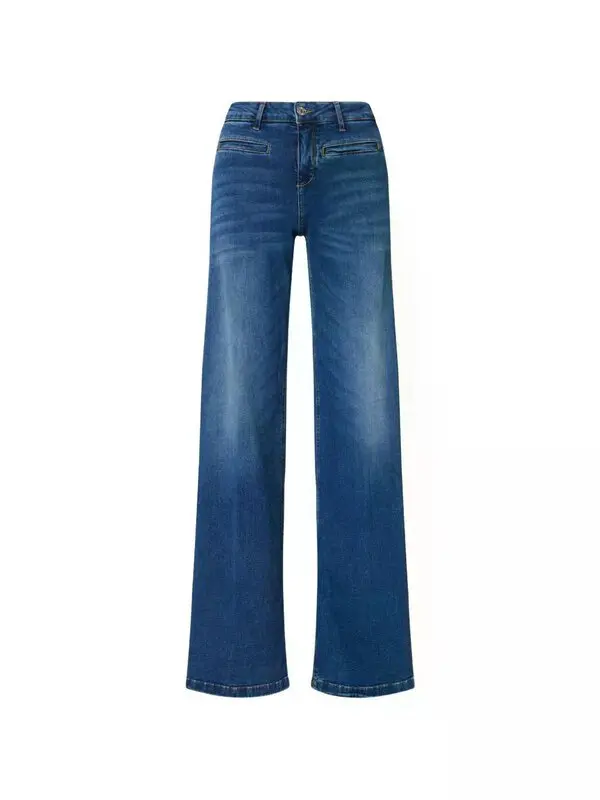 Liu Jo Stonewash Flare Jeans