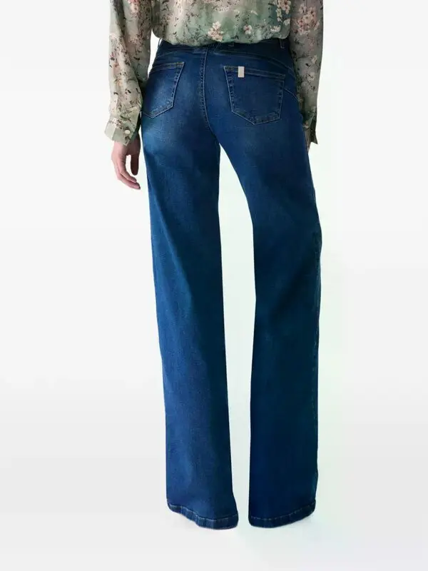 Liu Jo Stonewash Flare Jeans