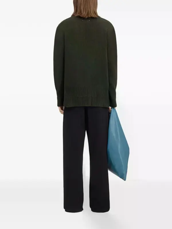 MAISON MARGIELA Wool V-neck Cardigan