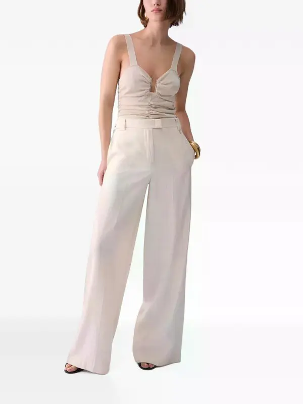 Liu Jo Elegant Lurex Top With Metallic Insert