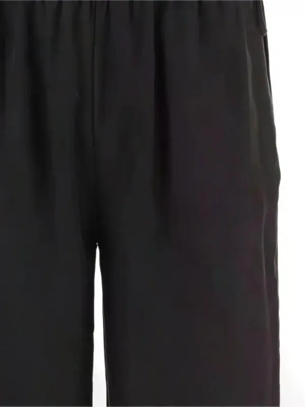 THE GARMENT Scalloped-hem Silk Trousers