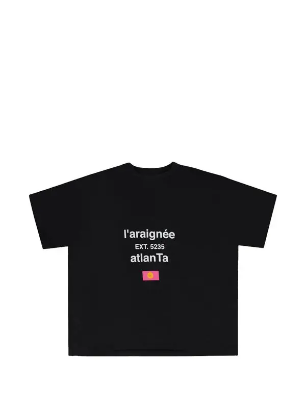 SP5DER L'araignee-print T-shirt
