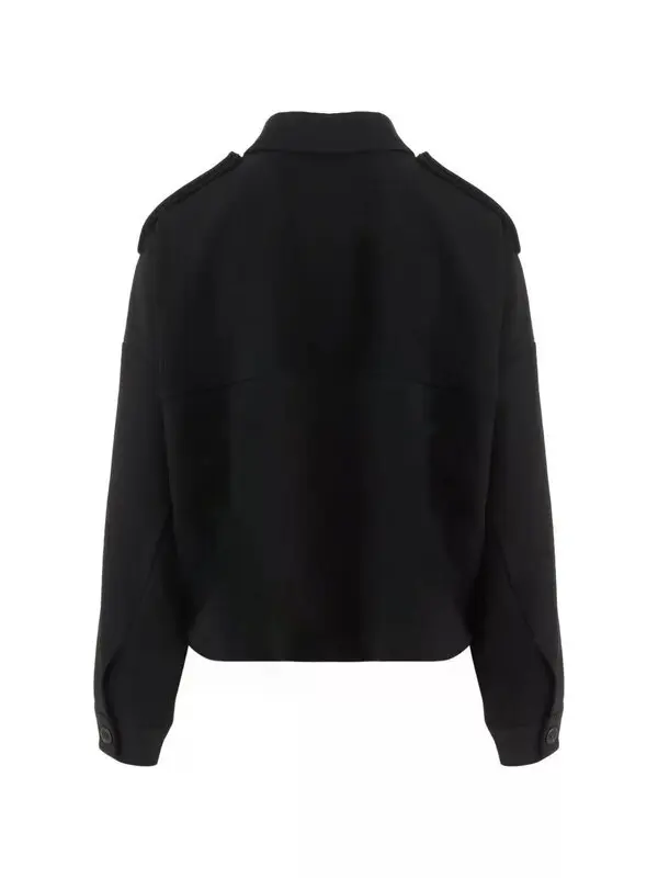 Khaite Epaulette Button-up Shirt