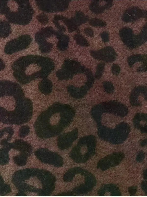 Faliero Sarti Leopard-print Fringed Scarf