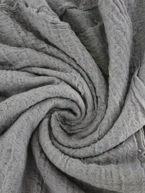 Rick Owens Frayed Oversized Scarf