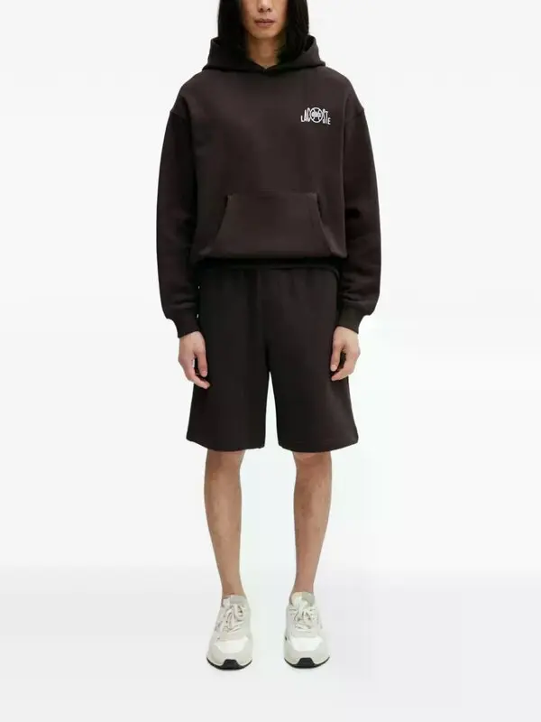 Lacoste Cotton Logo Print Hoodie
