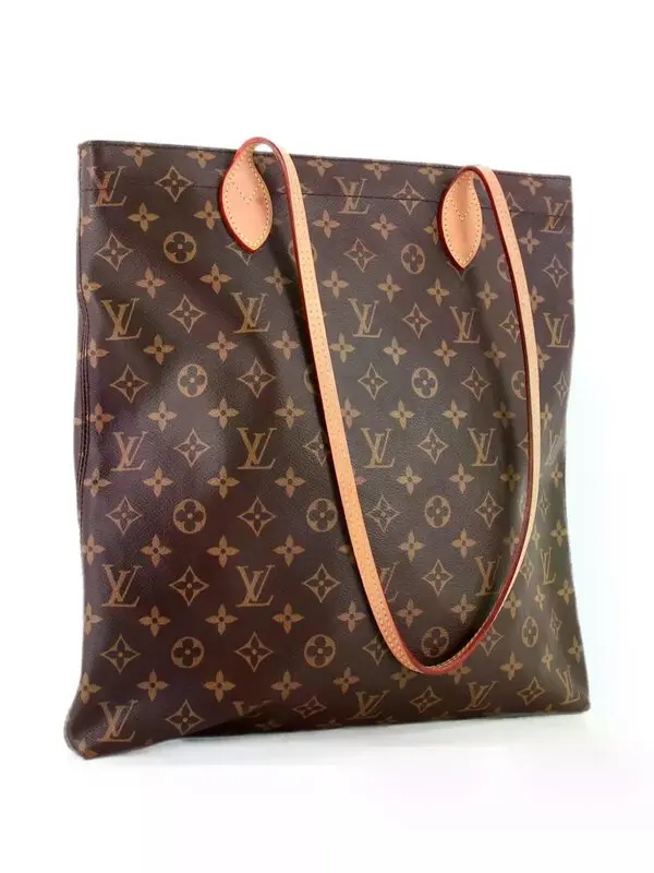 LOUIS VUITTON Carry It Monogram Canvas Tote Bag - Brown